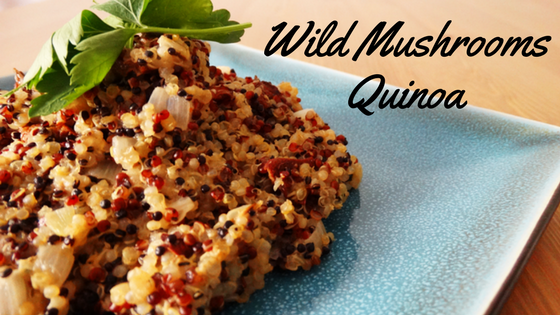 Wild Mushrooms Quinoa – French Touch