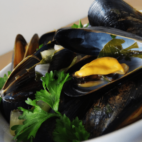 Mussels A La Marinière – French Touch