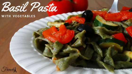 Basil Pasta With Vegetables – French Touch