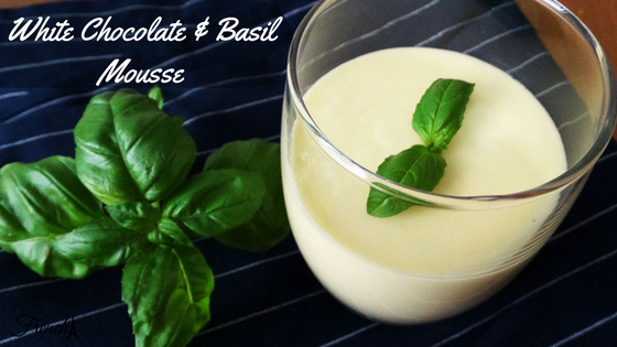 White Chocolate & Basil Mousse – French Touch